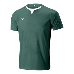Mizuno - "Authentic" Rugby-Shirt f&uuml;r Herren, Training (Flaschengr&uuml;n)