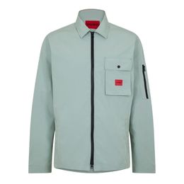 Hugo - Hemdjacke f&uuml;r Herren, Baumwolle (Hellgr&uuml;n)