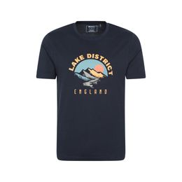 Mountain Warehouse - "Lake District" T-Shirt f&uuml;r Herren kurz&auml;rmlig (Marine)