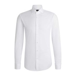 BOSS - Formelles Hemd f&uuml;r Herren, Schmal, Lang&auml;rmlig (Wei&szlig;)
