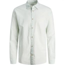 Jack & Jones Jack And Jones - Hemd f&uuml;r Herren, Lang&auml;rmlig (Seeblau)