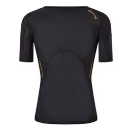SKINS - "A400" Kompressions-Shirt f&uuml;r Herren, Performance, Training (Schwarz)
