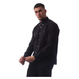 BOSS - Button-Down-Hemd f&uuml;r Herren, Lang&auml;rmlig (Dunkelblau)