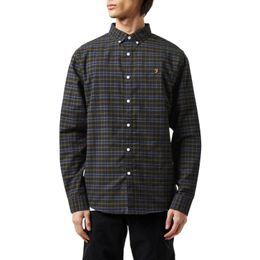 Farah - "Fraser" Button-Down-Hemd f&uuml;r Herren, Regul&auml;r (Blackwatch-Karo)