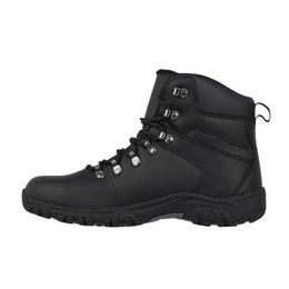Gelert - Wanderstiefel f&uuml;r Herren, Leder, Wasserfest (Schwarz)