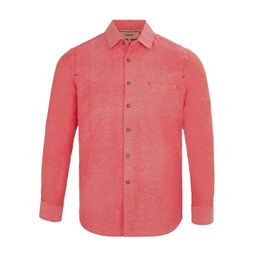 Firetrap - Hemd f&uuml;r Herren, Baumwollmischung (Rot)