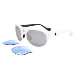 Moncler ML0050 21C Ski-Sonnenbrille Sonnenbrille