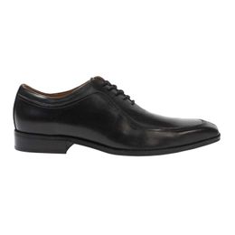 Giorgio - Formelle Schuhe f&uuml;r Herren, Vollnarbenleder, Niedriger Absatz (Schwarz)