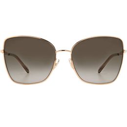 Jimmy Choo Alexis DDB HA Rosegoldene Sonnenbrille