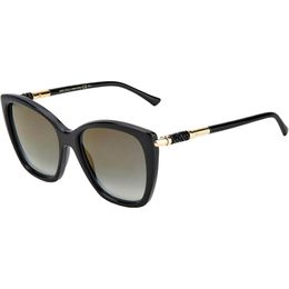 Jimmy Choo Rose 807 FQ Schwarze Sonnenbrille