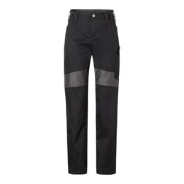 K&Uuml;BLER WORKWEAR K&uuml;bler Damenhose REFORCE schwarz/dunkelgrau Gr. 38 ; K&uuml;bler Workwear (2560 3342-9998-38)
