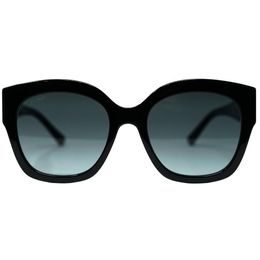 Jimmy Choo Leela/S 0807 90 Schwarze Sonnenbrille