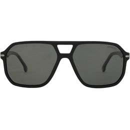 Carrera Sonnenbrille Mit Goldenen Details In Schwarz