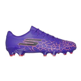 Skechers - "SKX 1.5" Zerbrochen Fu&szlig;ballschuhe mit festem Boden f&uuml;r Herren/Damen Unisex (Violett/Schwarz)