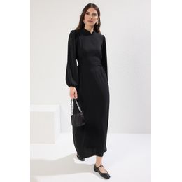 Langes, gerades Damen-Hijab-Kleid f&uuml;r Freizeit und Alltag