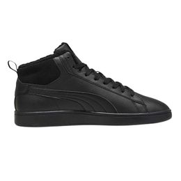 Puma - "Smash 3.0" Sneaker f&uuml;r Herren, Wildleder (Schwarz/Grau)