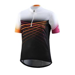 Bicycle Line - "Edera MTB" Radfahr-Trikot f&uuml;r Damen (Schwarz/Orange)