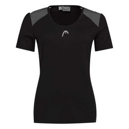 Head - "Club 22 Tech" T-Shirt f&uuml;r Damen (Schwarz)