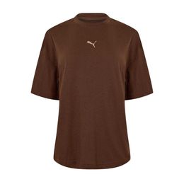 Puma - "Train" T-Shirt f&uuml;r Damen, &Uuml;bergro&szlig; (Espresso Braun)