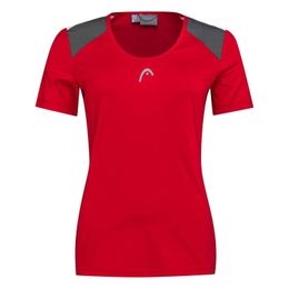 Head - "Club 22 Tech" T-Shirt f&uuml;r Damen (Rot)
