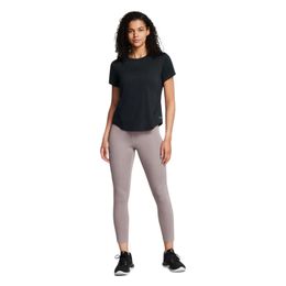 Under Armour - "Elite" T-Shirt f&uuml;r Damen, Ventil, Training, lose Passform (Schwarz)