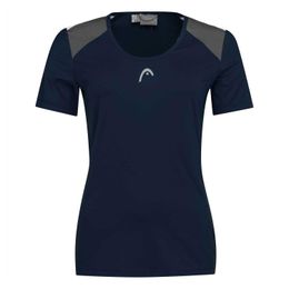 Head - "Club 22 Tech" T-Shirt f&uuml;r Damen (Dunkelblau)