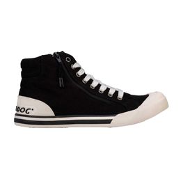 Rocket Dog - "Jazzin Hi" High Top Turnschuhe f&uuml;r Damen, Canvas (Schwarz)