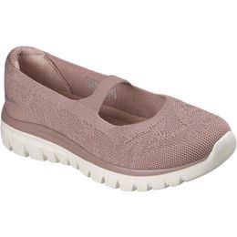 Skechers Graceful Polyester Damen Schuhe in Mauve