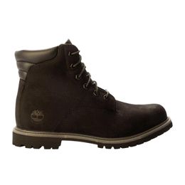 Timberland - Stiefel f&uuml;r Damen, Nubukleder, Wasserfest (Schwarz)