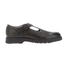 Kickers - "Finley" Formelle Schuhe f&uuml;r Damen, Leder, T-Tr&auml;ger (Schwarz)