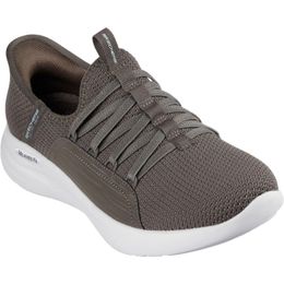 Skechers Relaxed Fit Sport Ballet Chic Textile Damen Olivgr&uuml;ne Sneakers