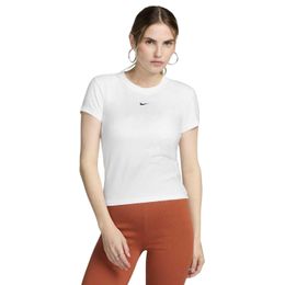 Nike - "Chill" T-Shirt f&uuml;r Damen, Jerseyware, Schmal (Wei&szlig;)