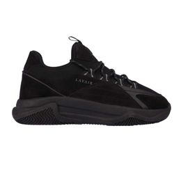 Lavair - Sneaker f&uuml;r Damen, Leder (Schwarz)