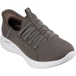 Skechers Relaxed Fit Sport Ballet Chic Textile Damen Olivgr&uuml;ne Sneakers