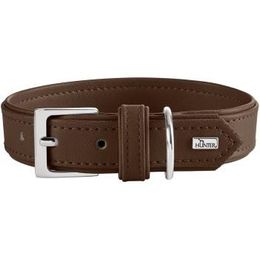 Hunter Hundehalsband amalfi braun M-L