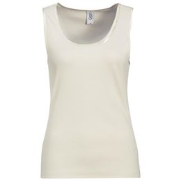 Gina Damen Top aus Feinripp