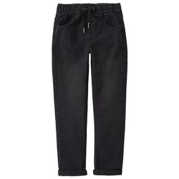 Yigga Jungen Pull-on-Jeans mit Used-Waschung