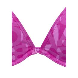 ELBSAND B&uuml;gel-Bikini-Top 'Letra' pink Gr. 36 Cup D. Mit B&uuml;gel. Nachhaltig.