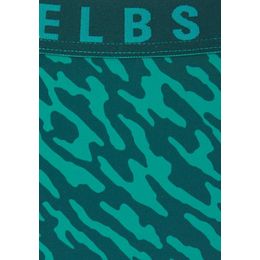 ELBSAND Set: B&uuml;gel-Bikini 'Naja' blau Gr. 36 Cup D. Mit Logoschriftz&uuml;ge. Mit B&uuml;gel. Nachhaltig.