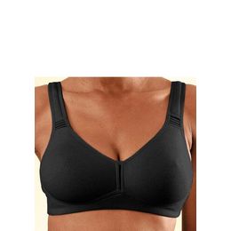 PETITE FLEUR BY LASCANA T-Shirt-BH schwarz Gr. 95E. Ohne B&uuml;gel. Nachhaltig.