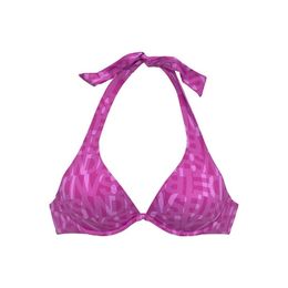 ELBSAND B&uuml;gel-Bikini-Top 'Letra' pink Gr. 38 Cup D. Mit B&uuml;gel. Nachhaltig.