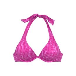 ELBSAND B&uuml;gel-Bikini-Top 'Letra' pink Gr. 40 Cup F. Mit B&uuml;gel. Nachhaltig.