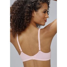 PETITE FLEUR BY LASCANA T-Shirt-BH beige Gr. 85D. Mit B&uuml;gel. Nachhaltig.