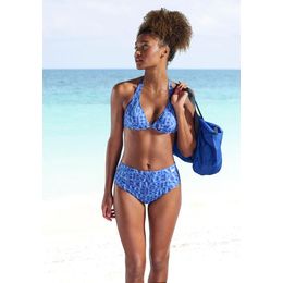 ELBSAND B&uuml;gel-Bikini-Top 'Letra' blau Gr. 38 Cup C. Mit B&uuml;gel. Nachhaltig.