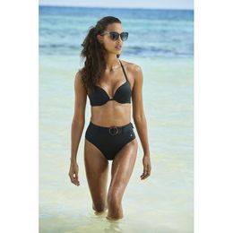 s.Oliver Push-Up-Bikini-Top 'Rome' schwarz Gr. 36 Cup C. Mit B&uuml;gel
