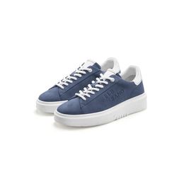 ELBSAND Sneaker 'Schn&uuml;rschuh, Turnschuh, Schn&uuml;rhalbschuh, Freizeitschuh, Ledersneaker' blau Gr. 40 f&uuml;r Damen. Nachhaltig.