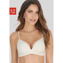s.Oliver Bralette-BH 'Fabienne' beige Gr. 80C. Ohne B&uuml;gel