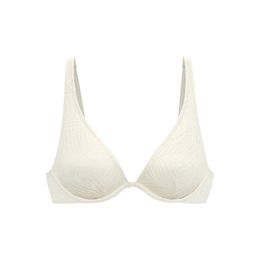 Lascana B&uuml;gel-Bikini-Top 'Fay' beige Gr. 38 Cup E. Mit B&uuml;gel. Nachhaltig.