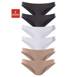 VIVANCE ACTIVE BY LASCANA Bikinislip mehrfarbig Gr. 44/46. K&ouml;rpernah