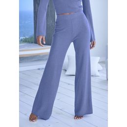 Copenhagen Studios Strickhose blau Gr. 36/38 f&uuml;r Damen. Mit Label. Bequem